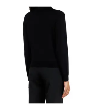 DIESEL® Oval D Keyhole Long-sleeve Sweater