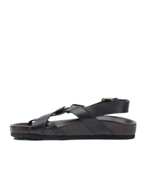 Soeur Round-toe Flat Sandals