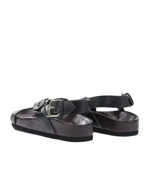 Soeur Round-toe Flat Sandals