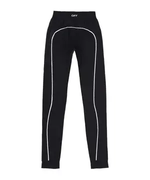 Off-White Logo Trim Slim Fit Pants