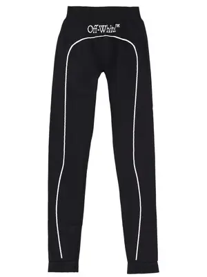 Off-White Logo Trim Slim Fit Pants