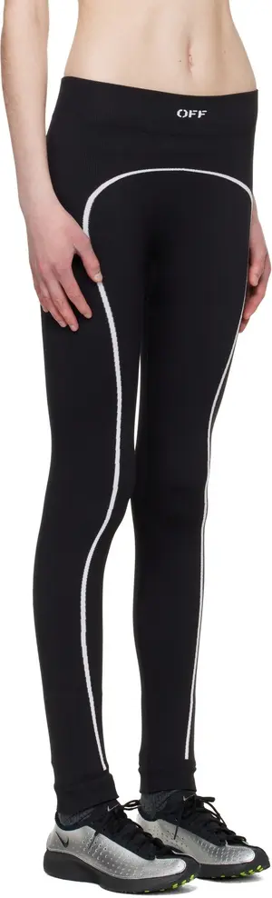 Off-White Logo Trim Slim Fit Pants