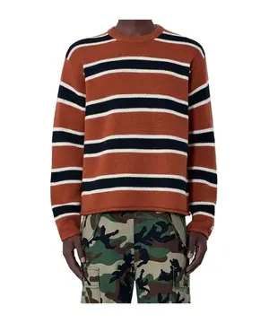 StÜssy Striped Wool-blend Sweater - Multicolor