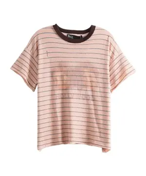 PALY HOLLYWOOD Striped T-shirt - Nude