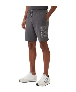 EA7 Wide Leg Shorts - Black