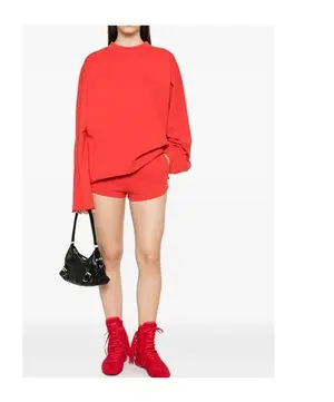 ENTIRE STUDIOS Elastic Waist Shorts