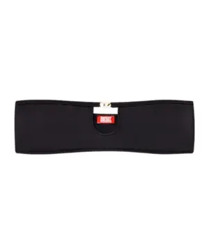 DIESEL® Oval D Cut-out Bandeau Bra - Black