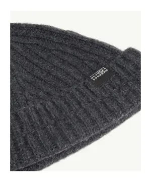 MAISON MARGIELA Ribbed-knit Beanie Hat