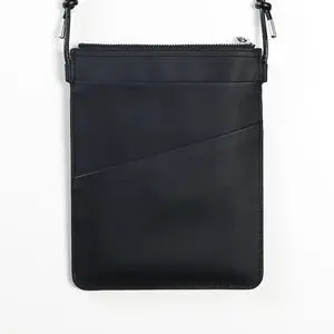 Y3 Logo Printed Zip-up Crossbody Bag
