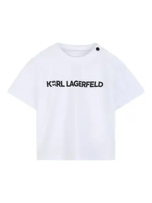 Karl Lagerfeld Short Set With Graphic Print