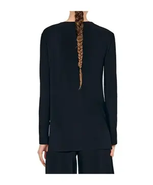 Norma Kamali Oversized Long Sleeve T
