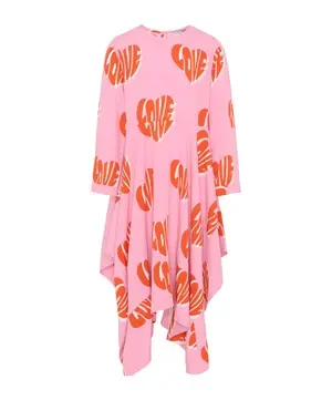 Stella McCartney Round Neck Dress - Pink
