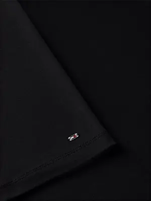 Tommy Hilfiger Sleeveless Boat Neck Dress With Knotted Waist