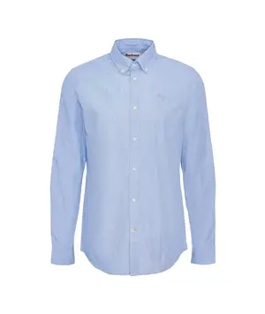 Barbour Crest Poplin Shirt - Blue
