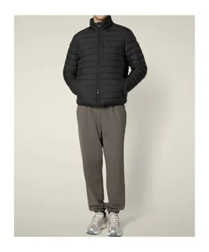 SAVE THE DUCK Stand Collar Zipper Cotton-padded Jacket