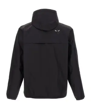 Play Comme Des Garcon Comme Des Garçons Play X K-way Co-branded Hooded Casual Jacket