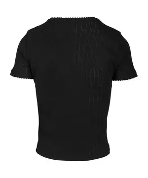 ROTATE BY BIRGER CHRISTENSEN Pointelle Fitted Top