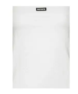 ROTATE BY BIRGER CHRISTENSEN Rtruffle Hem Crewneck Tank Top
