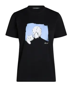 Karl Lagerfeld Portrait T-shirt