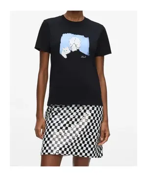 Karl Lagerfeld Portrait T-shirt