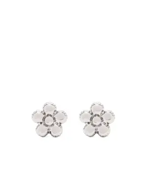 Marc Jacobs Daisy Balloon Stud Earrings - Silver