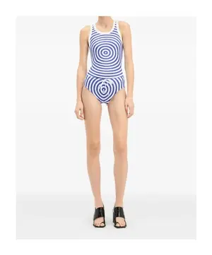 JEAN PAUL GAULTIER Striped Crew Neck Vest