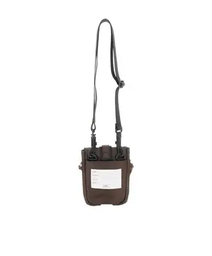 A.p.c. Buckled Foldover Top Messenger Bag