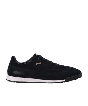 Hugo Boss Titanium Lace-up Sneakers - Black