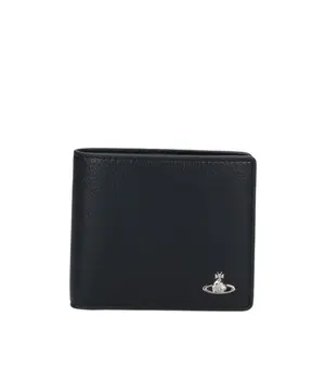 VIVIENNE WESTWOOD Logo Engraved Wallet - Black