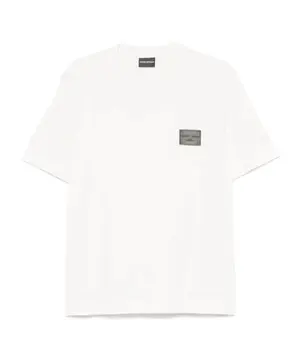 Emporio Armani Logo-appliqué T-shirt