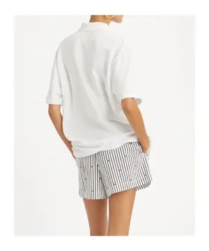 ROTATE BY BIRGER CHRISTENSEN Short-sleeved Logo Polo Shirt