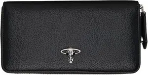 VIVIENNE WESTWOOD Orb Plaque Zipped Wallet