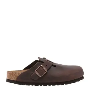 BIRKENSTOCK Round Head Muller Shoes - Black