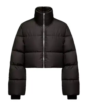 Moncler Rick Owens Cyclopic Short Down Jacket - Black