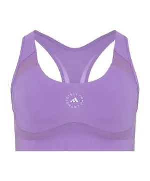 Adidas By Stella McCartney Logo Printed Training Bra - Viofus