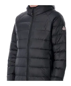 Pyrenex Hooded Down Jacket With Zip Closure