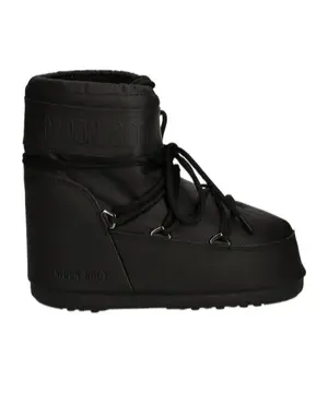 Moon Boot Icon Lace-up Low Boots - Black