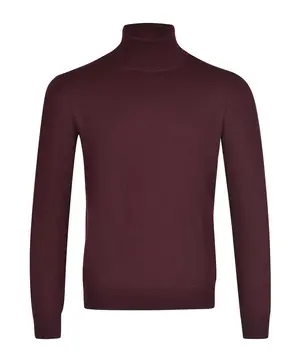 Tagliatore Miles High Neck Knitwear - Red