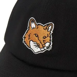 Maison Kitsuné Embroidered-logo Patch Cap