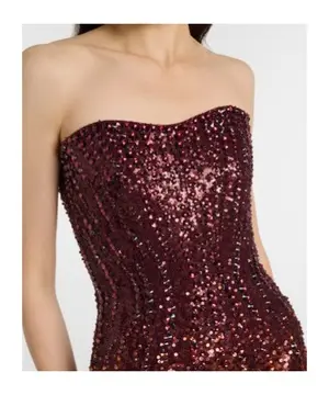 Jenny Packham Lior Embellished Corset Gown