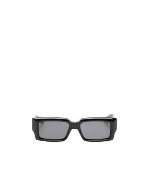 JACQUES MARIE MAGE Rectangle-frame Sunglasses - Gray