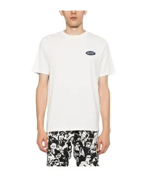 AUTRY Logo-stamp Cotton T-shirt