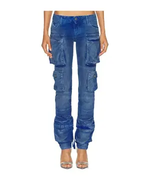 Attico Low-rise Pockets Jeans