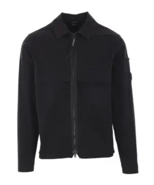 C.P. COMPANY C.P. Company Lens Cotton Shirt Jacket Black