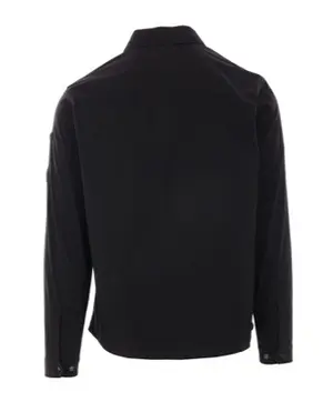 C.P. COMPANY Lens Cotton Shirt Jacket - Black