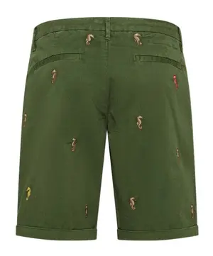 SUN 68 Embroidered Chino Shorts