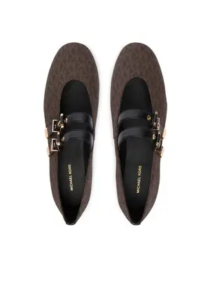 Michael Kors Buckle-strap Ballet Flats