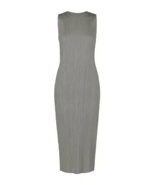 PLEATS PLEASE BY ISSEY MIYAKE Lucid Pleats Sleeveless Dress