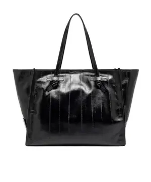 GIANNI CHIARINI Double-handle Handbag - Black