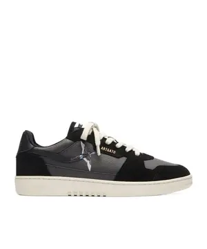 Axel Arigato Patchwork Lace-up Sneakers - Black